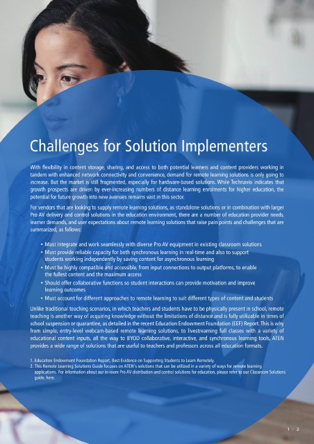 Page 5 - ATEN Remote Learning Solutions Guide